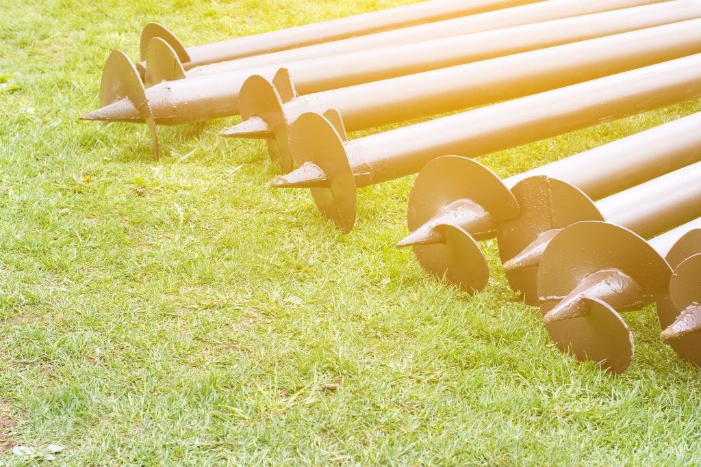 Ground Screw Post Anchor - Earth Screws Foundation System